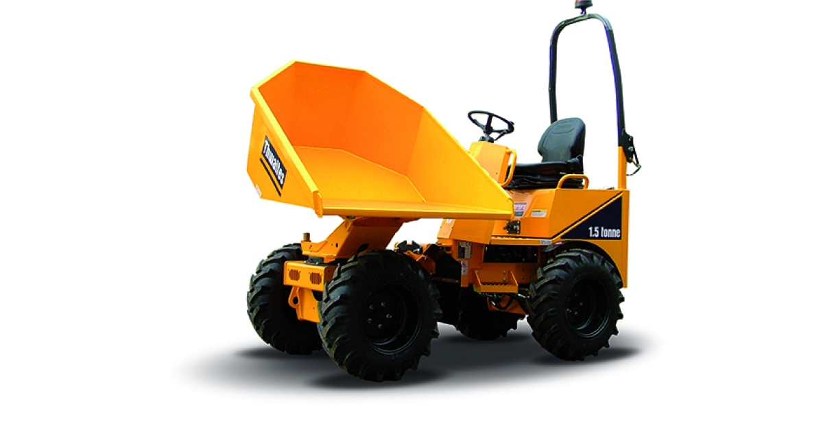 Thwaites 1,5T Power Swivel dumper kopen | Cebeko