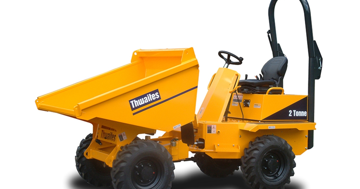 Thwaites 2T Front Tip dumper kopen | Cebeko