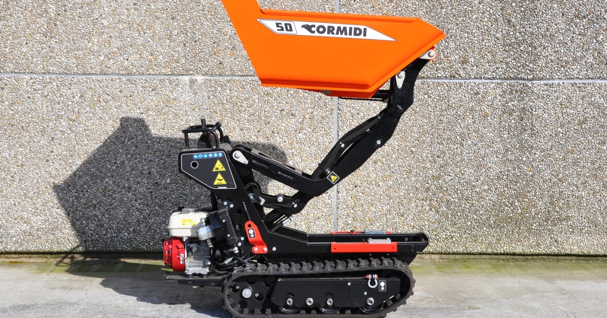 Cormidi C50 Hi-Tip dumper huren | Cebeko